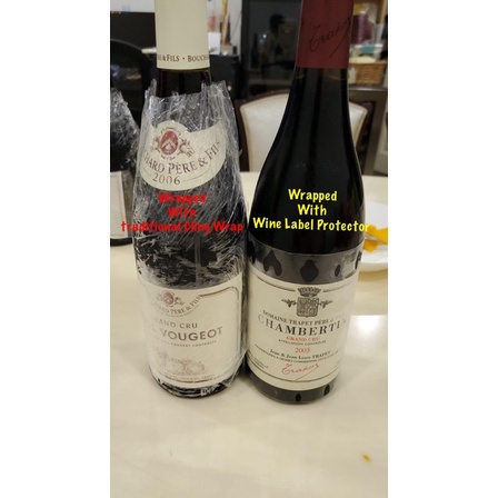 wine label protector | Shopee Singapore