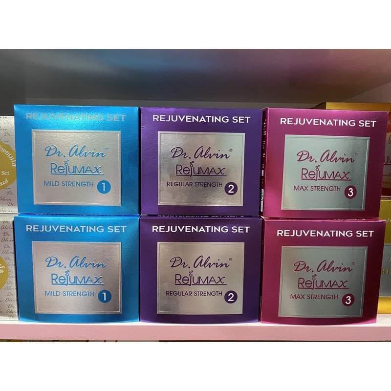 Dr Alvin ! REJUV SET !Rejumax Program 1 2 & 3 (New Packaging) | Shopee ...