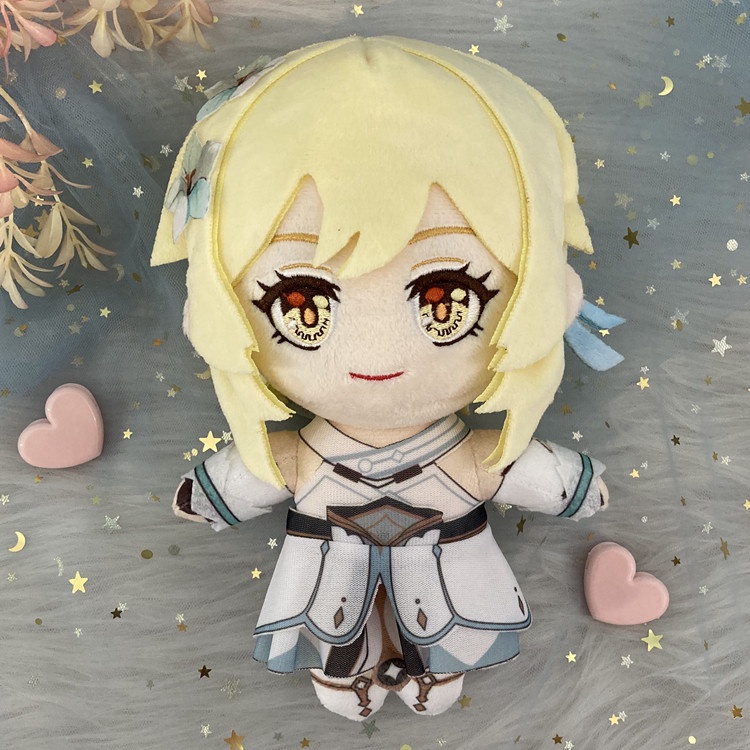 10-20cm Genshin Impact Stuffed Doll Lyney Lynette Kazuha xiao Plush ...