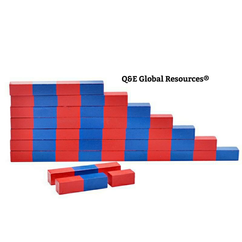 - Montessori Math: Mini Number Rods (Home Edition) | Montessori ...