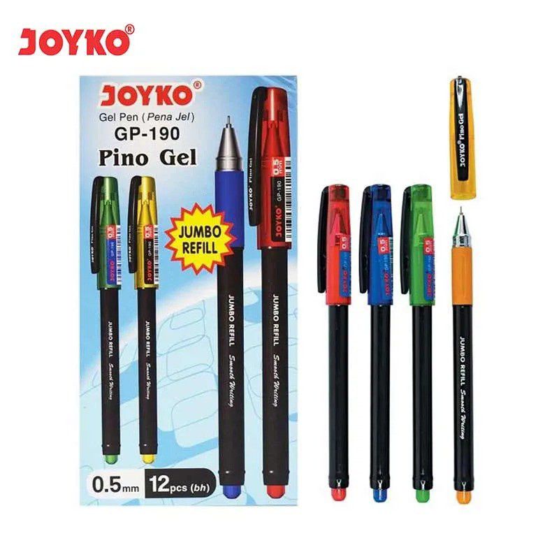 Joyko GP-190 Pino Gel Pens (1pack/12pcs) | Shopee Singapore