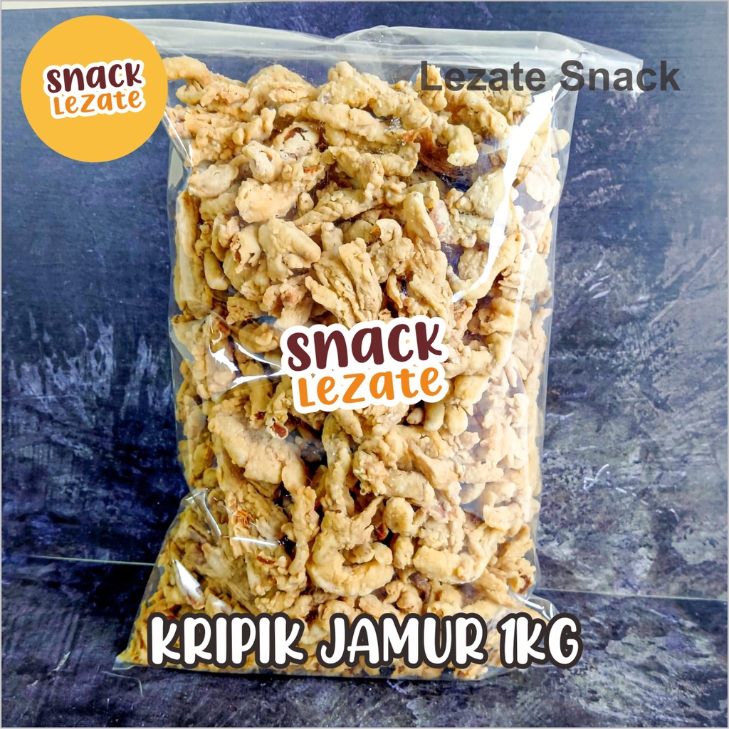 Crispy Oyster Mushroom Chips 1kg Kiloan Delicious Savory / Crispy ...