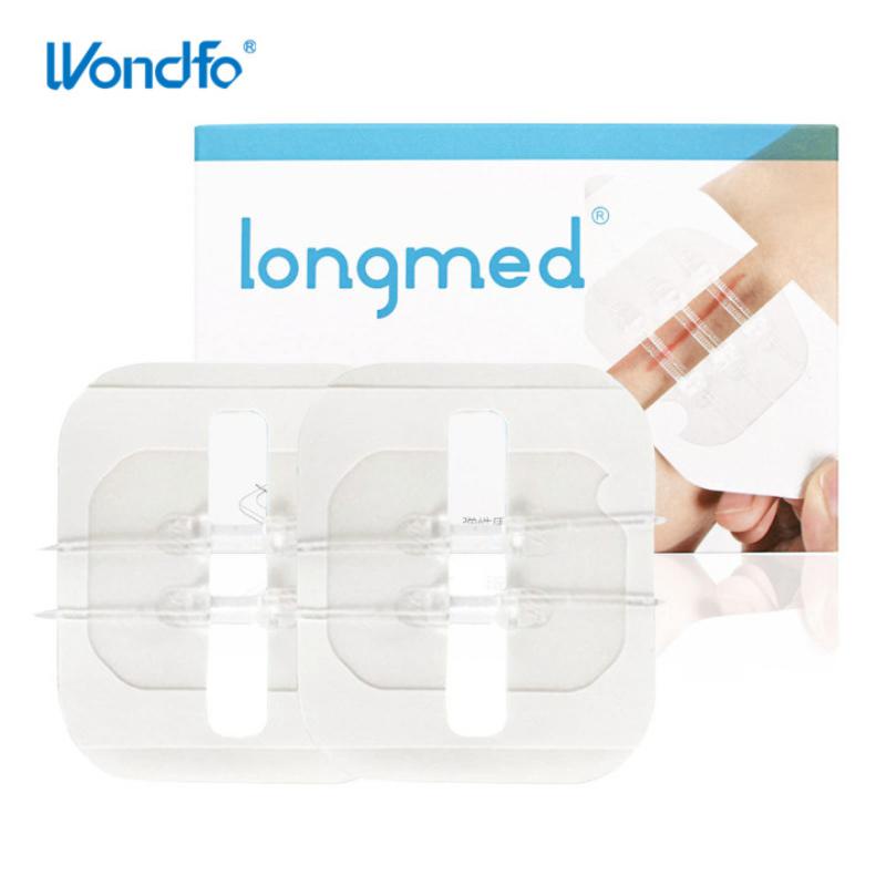 Wondfo 2/4/6Pcs Zip Stitch Sutures, Painless Band Aid, Waterproof ...