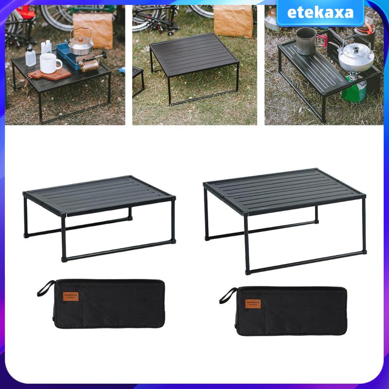 [etekaxa] Table Travel Camping Table Outdoor Indoor Picnic BBQ Hiking ...