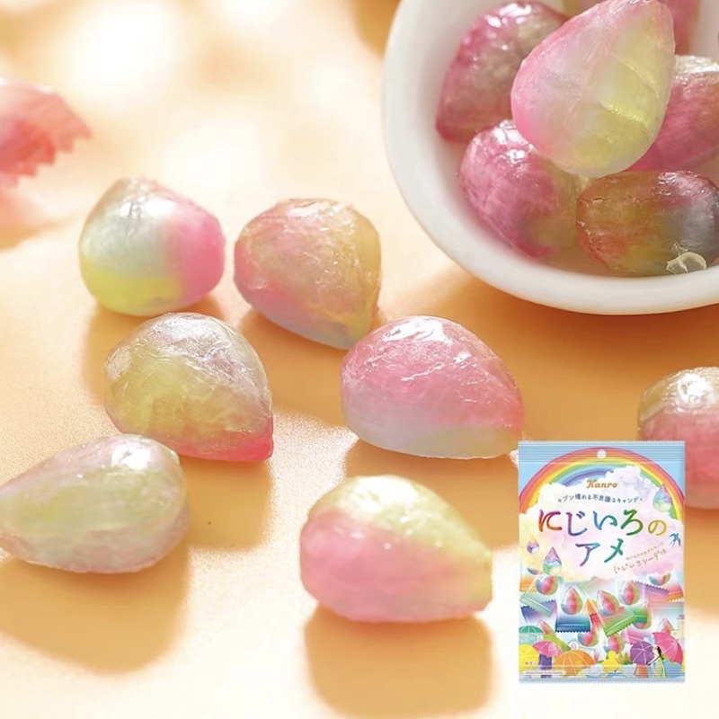 [Cat Sisters] Japan kanro Rainbow Water Drop Candy Japanese Snacks ...