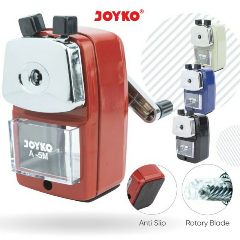 Joyko A-5M Table Sharpener Desk Sharpener. | Shopee Singapore