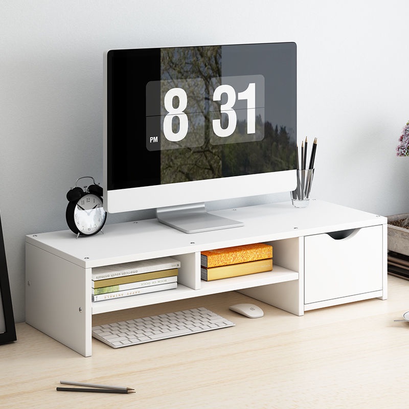 Simple Modern Computer Height-Increasing Office Desk Surface Panel ...