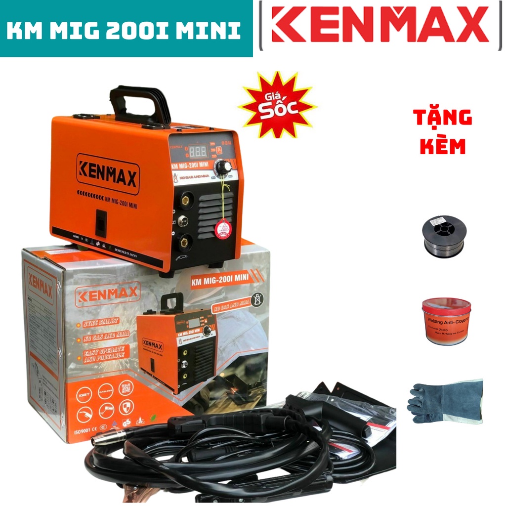 Kenmax km mig 200i mini mig welding machine - stick | Shopee Singapore
