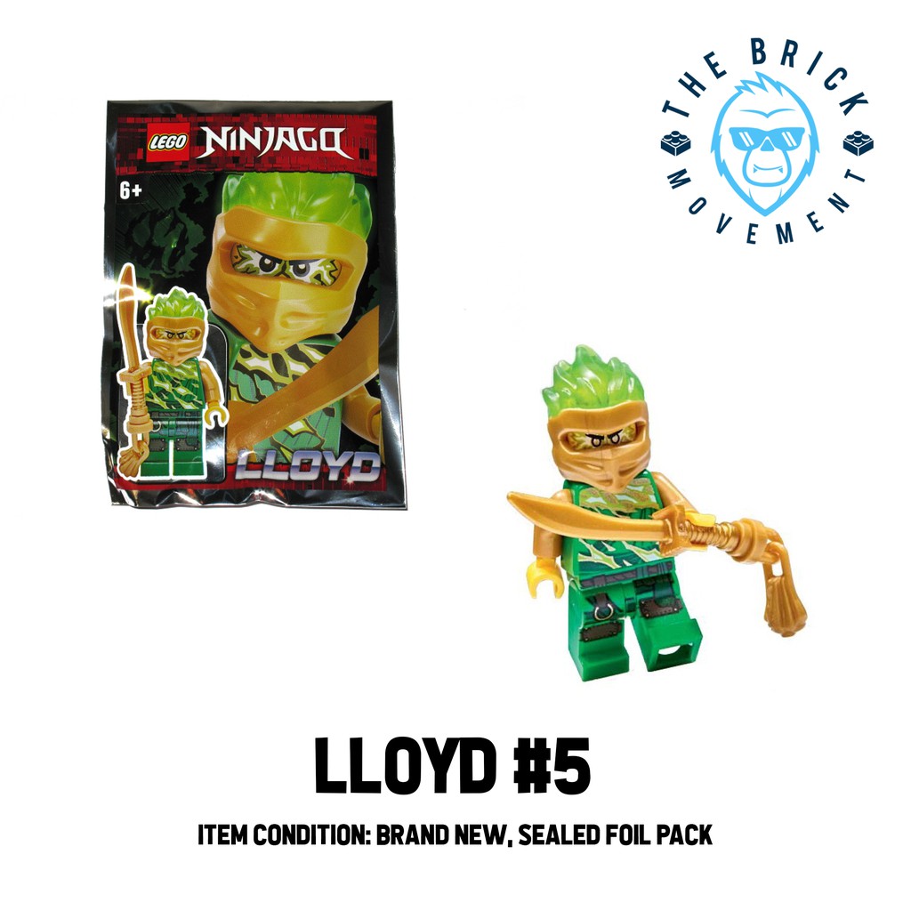 LEGO NINJAGO Lloyd FS Foil Pack | Shopee Singapore