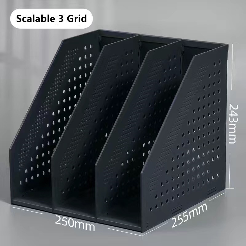 🔥Ship 24H🔥Desktop Extensible File Organizer Folding Book Stand ...