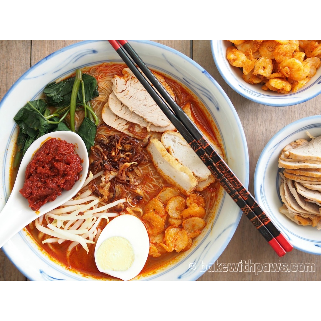 Penang halo Hokkien Prawn Mee paste 1.5kg x3 | Shopee Singapore
