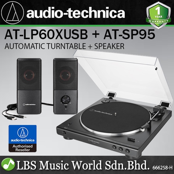 Audio Technica AT-LP60XUSB Fully Automatic USB Belt Drive Stereo ...