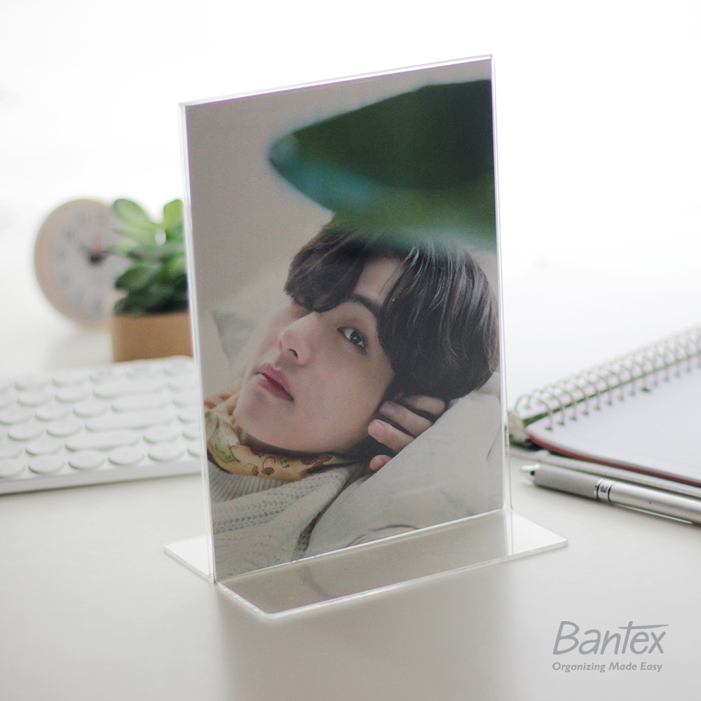 Bantex A5 Acrylic Stand Up Display 8855 08 Poster Sign Holder ...