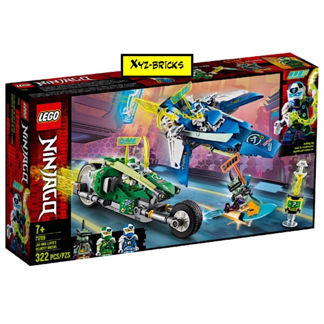 LEGO 71709 - Ninjago Jay and Lloyd's Velocity Racers | Shopee Singapore