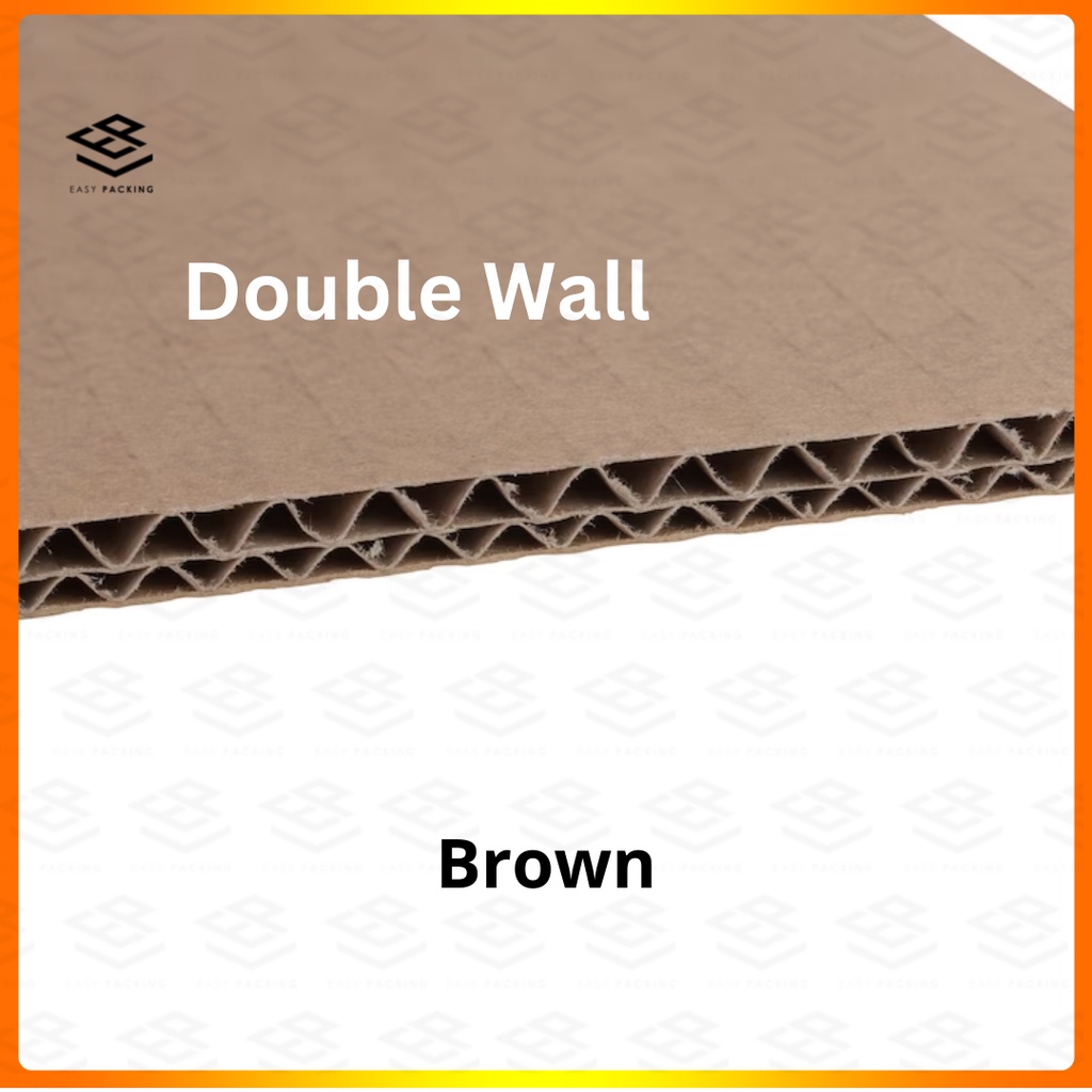 ( 10pcs ) Single and Double Layer Pad Kotak Lapik Carton Box Karton Kotak Paper Card Board ...