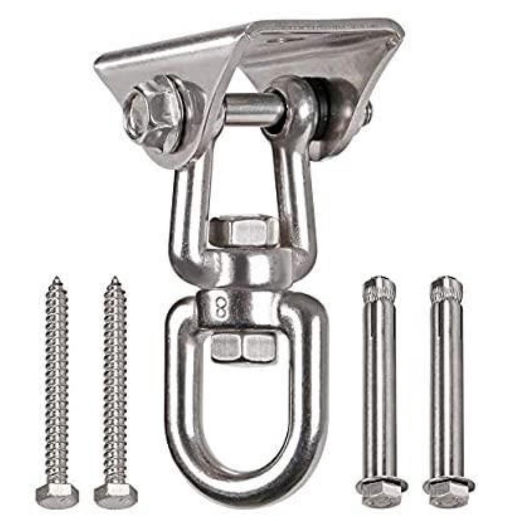 Ceiling Swing Hook 360° Swivel Swing Hanger for Hammock 304 Stainless ...