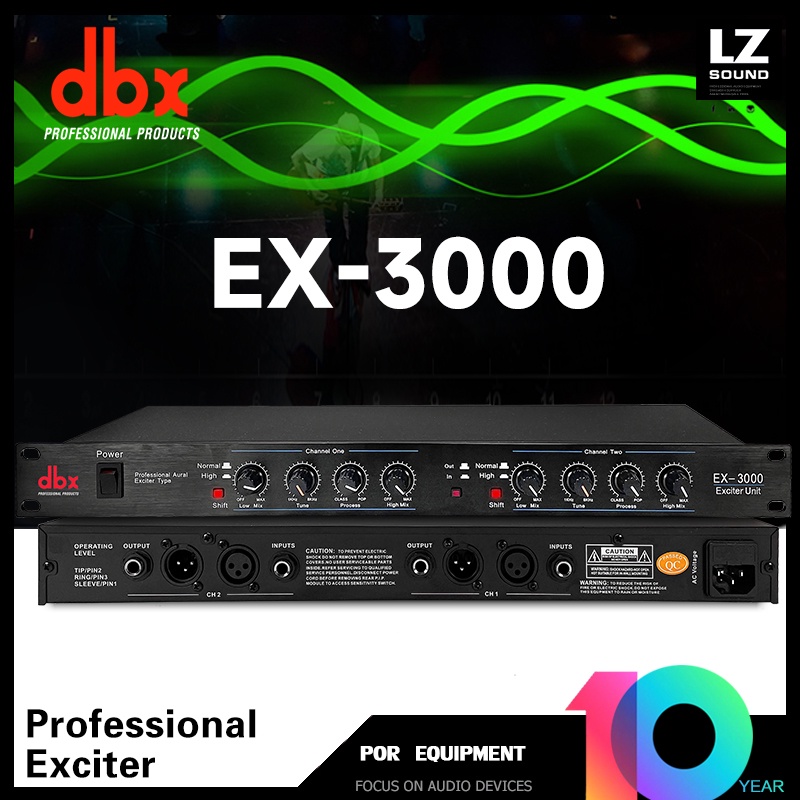 Dbx Processor Audio Ex3000 professional Aural exciter Type Audio ...
