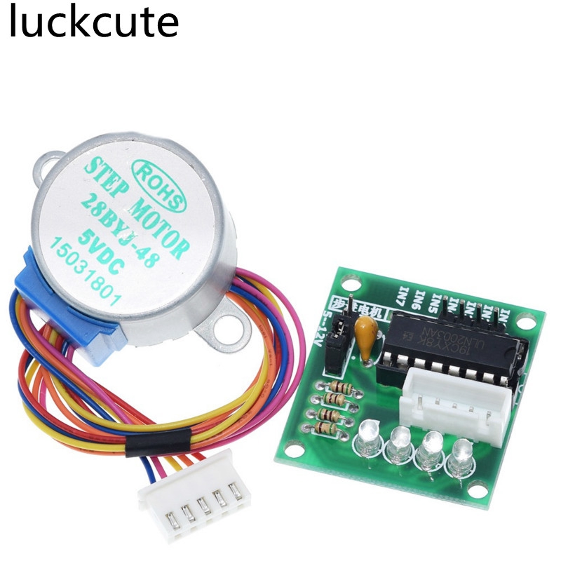 1set 28BYJ-48-5V 4 phase Stepper Motor + Driver Board ULN2003 for ...