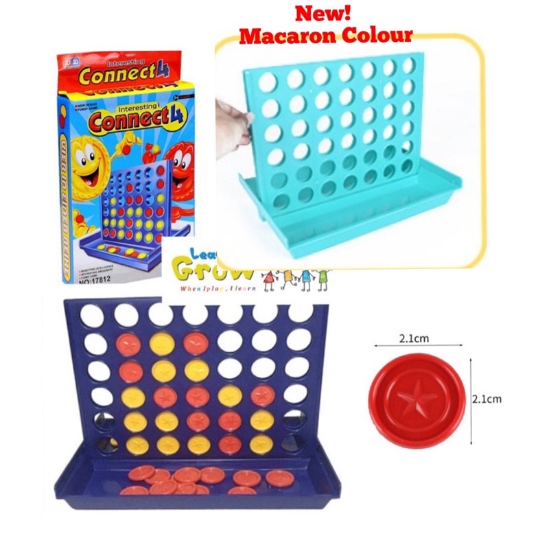 (M Size Package size 22.5*13*3cm) Connect 4 in all line game board ...