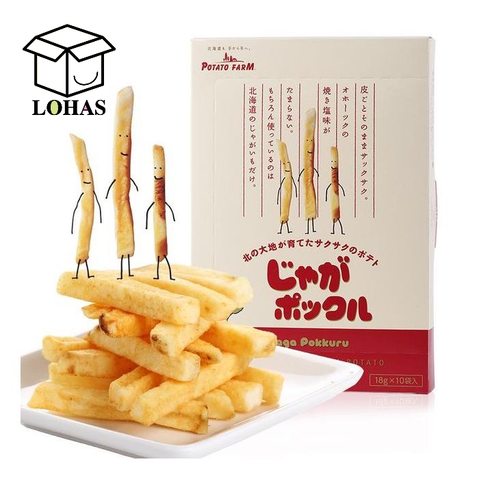 Japan Hokkaido Calbee Potato Farm Series Jaga Pokkuru 10 packets Size (By LOHAS JP) | Shopee ...