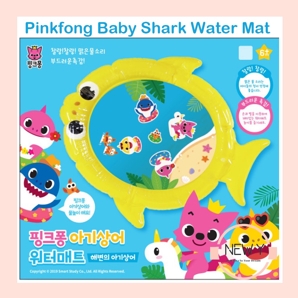 [PINKFONG] Pinkfong Baby Shark Water Play Mat | Shopee Singapore