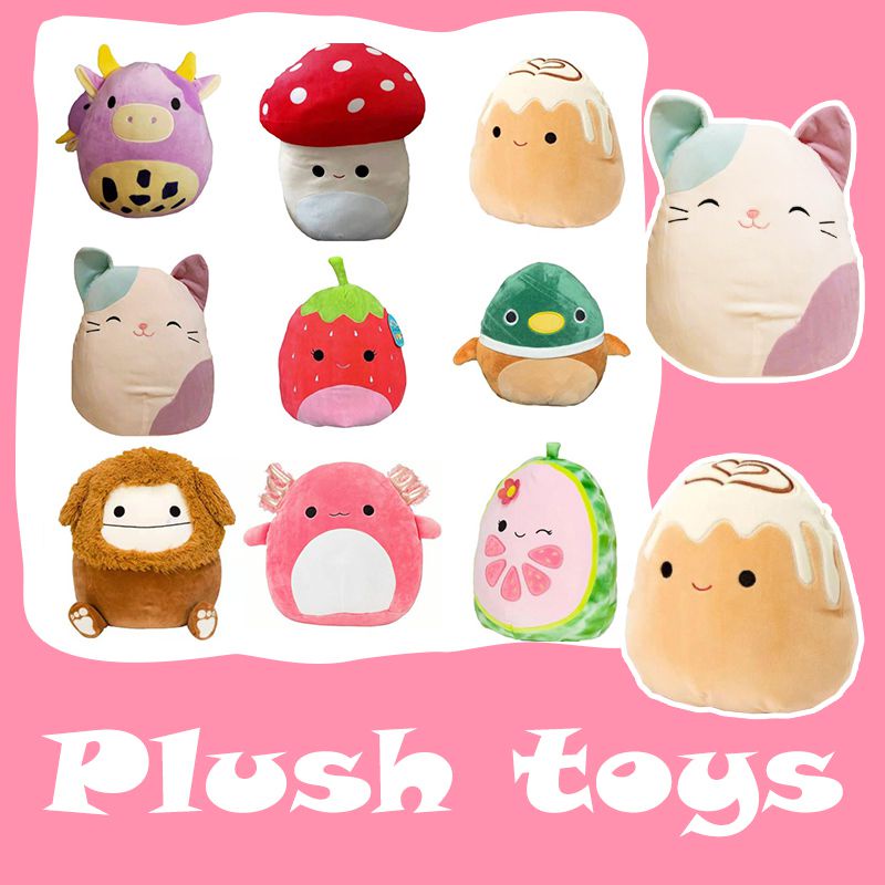 Endearing Squishmallow Plushie Doll With Plush Texture And Adorable ...