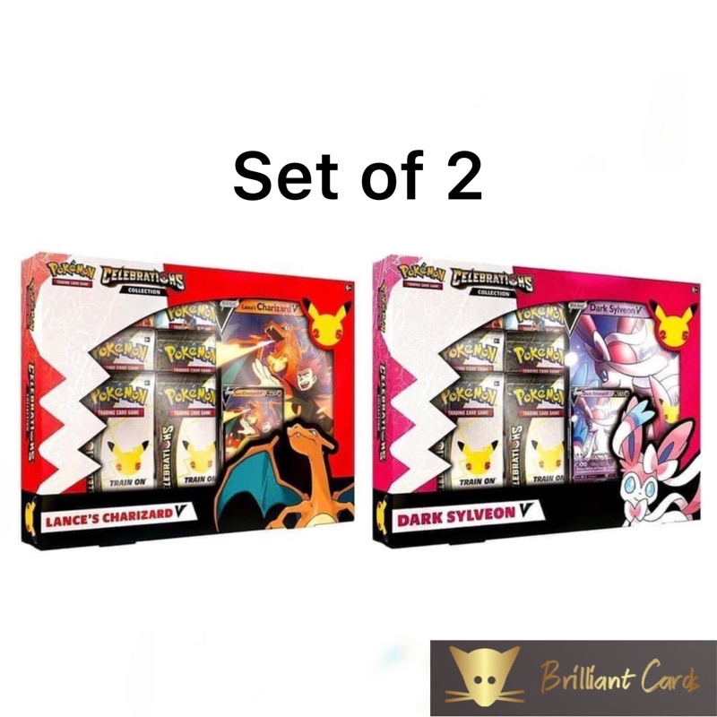 Pokemon Charizard Sylveon Box 25th Celebrations | Shopee Singapore
