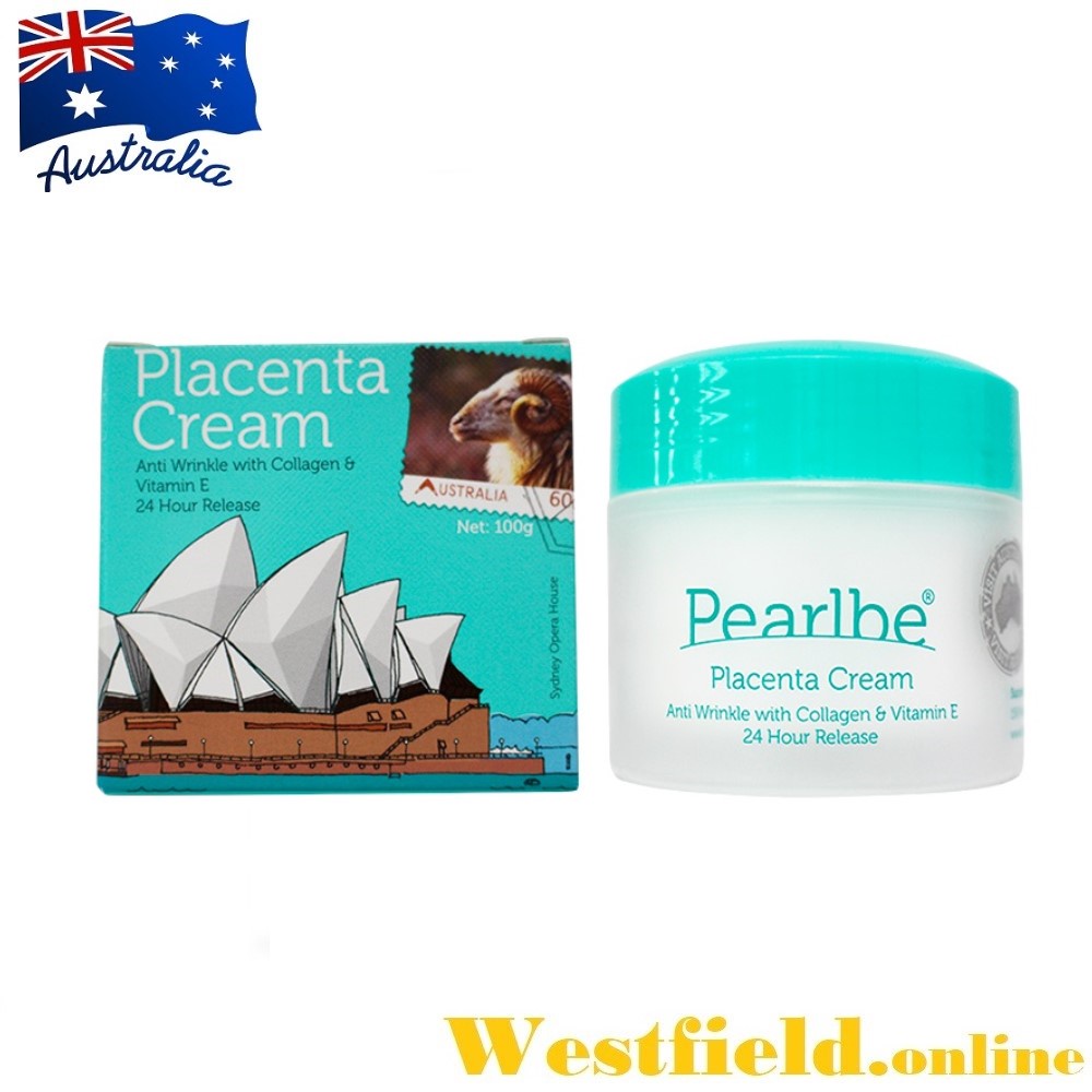 Pearlbe Lanolin Placenta Cream Anti Wrinkle With Collagen & Jojoba Oil ...