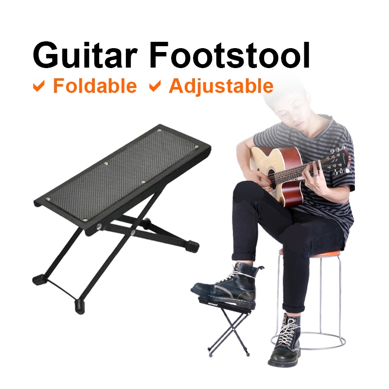 Classical Guitar Foot Pedal Adjustable Guitar Foot Stool for Nylon ...