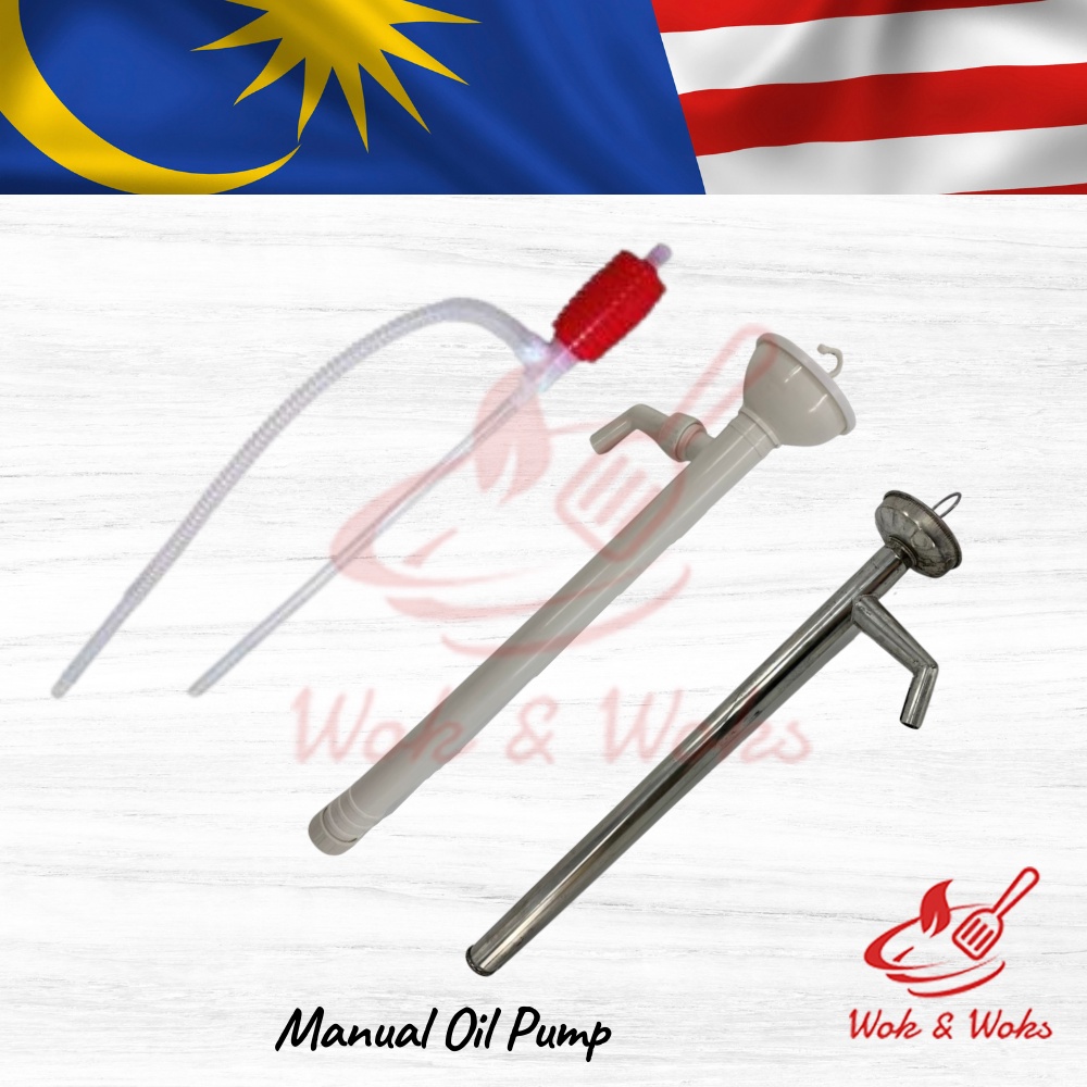 Plastic@PVC@Metal Oil Hand Pump / Pam Minyak Tangan Plastik@PVC@Besi ...