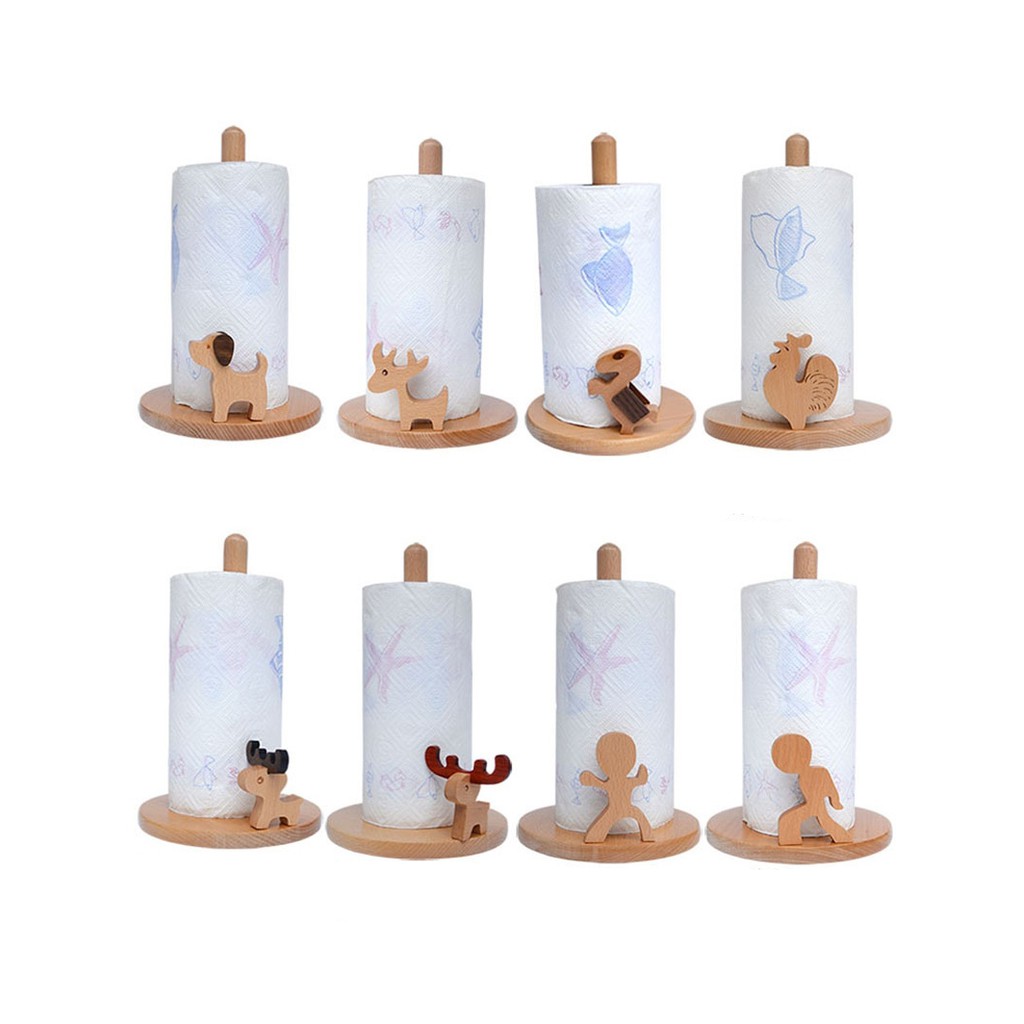 Ready Stock Natural Wood Disposable Wiping Paper Towel Tissue Roll ...