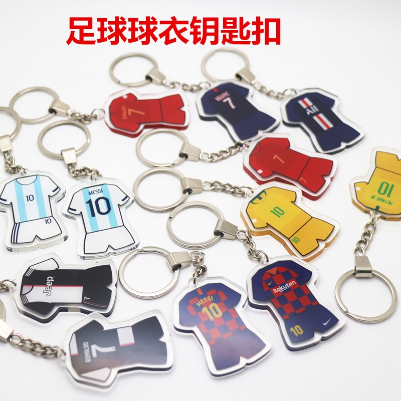 #Football star# Cristiano ronaldo Lionel messi Neymar Mbappé Shirt key ...