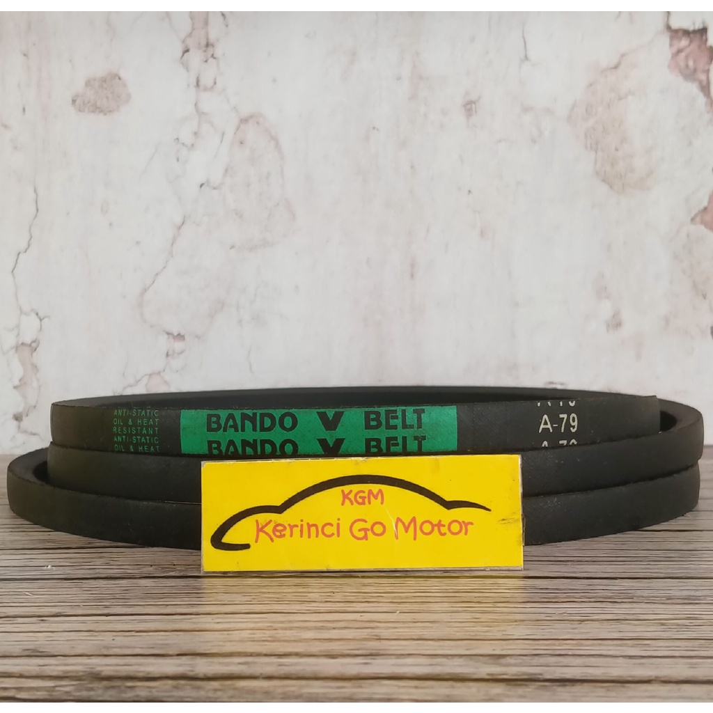 Bando Van Belt A-79 V Belt Fan Belt A79 Fan Belt Vanbelt Polos | Shopee ...