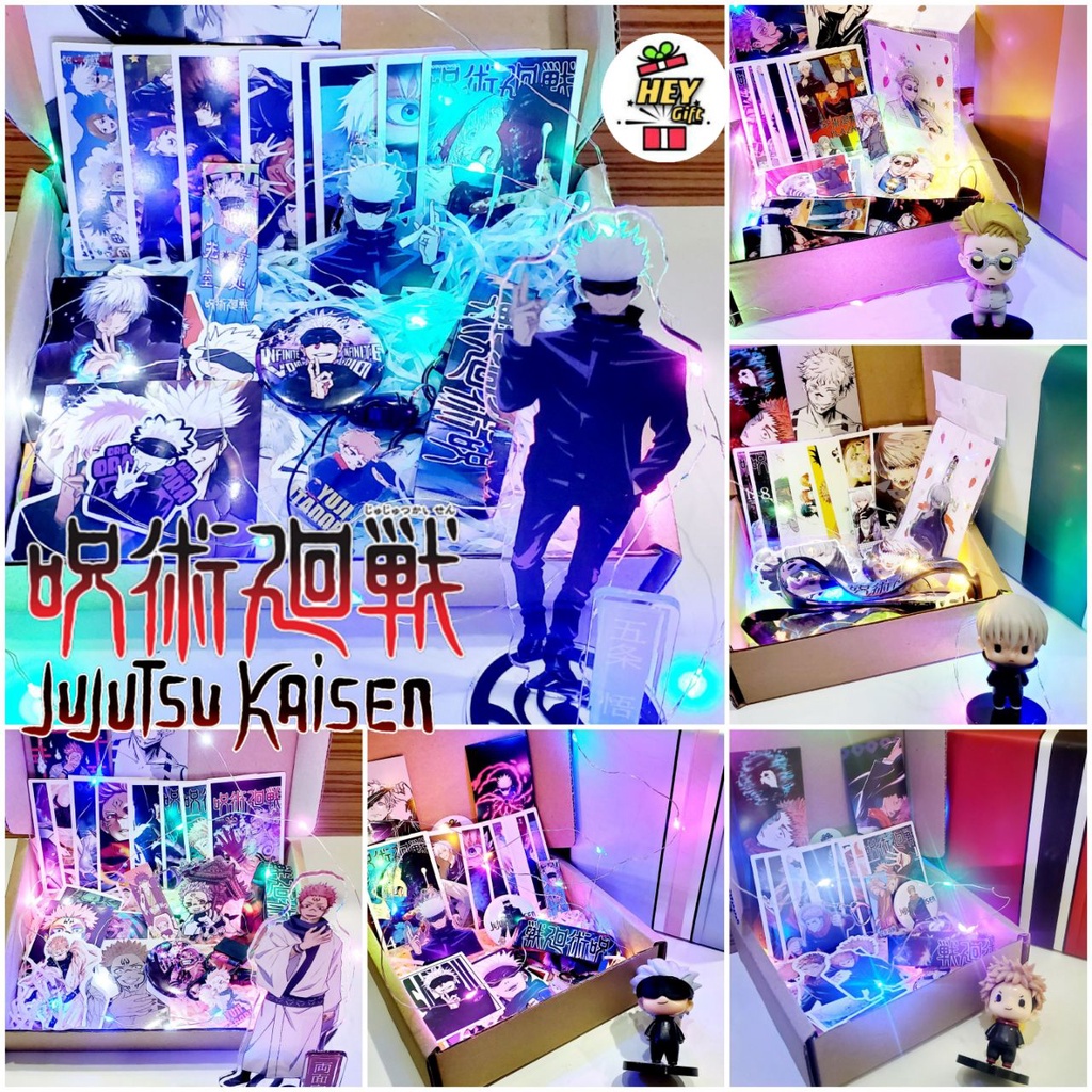 ANIME SURPRISE BOX Jujutsu Kaisen Figure Box Set Gojo Yuji Itadori ...