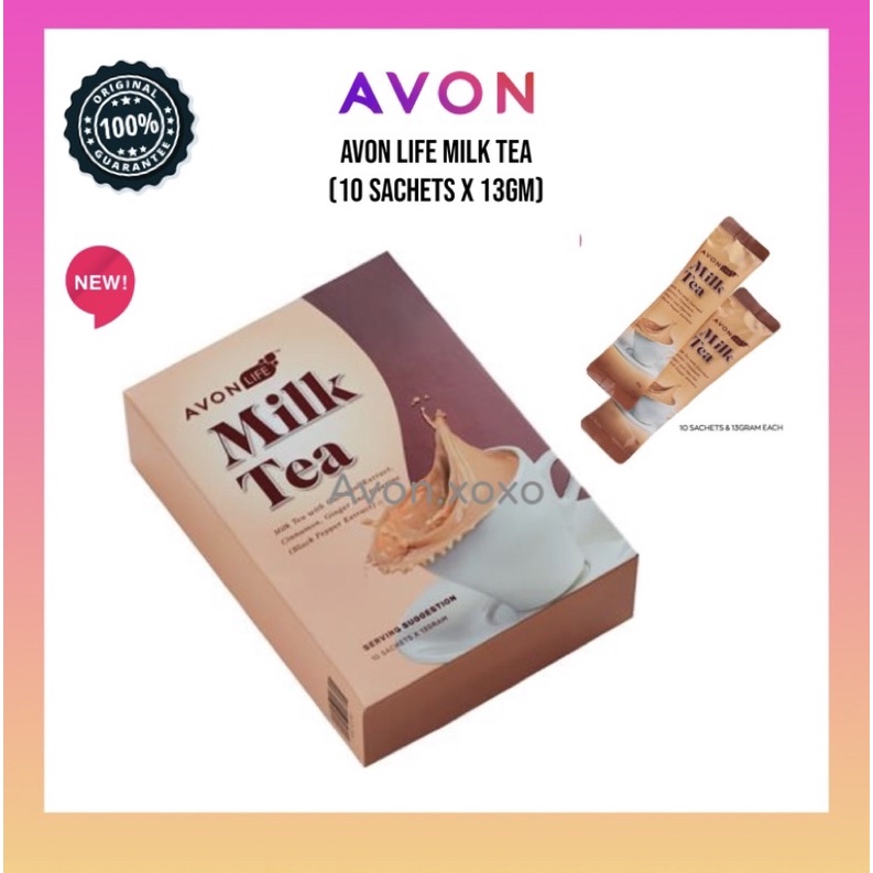 AVON Life Milk Tea ( 10 Sachets x 13g ) | Shopee Singapore