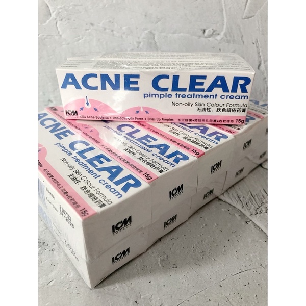 Acne clear pimple treatment cream, Singapore acne medication | Shopee ...