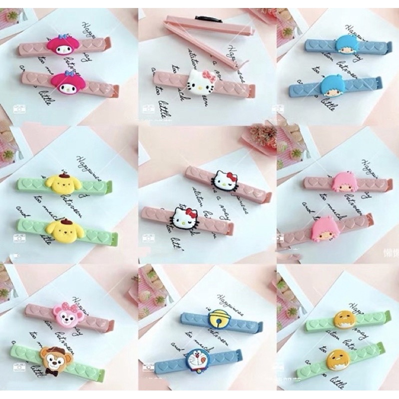 !NEW! Sanrio Disney Cartoon Characters Snack Sealing Clipper Food ...