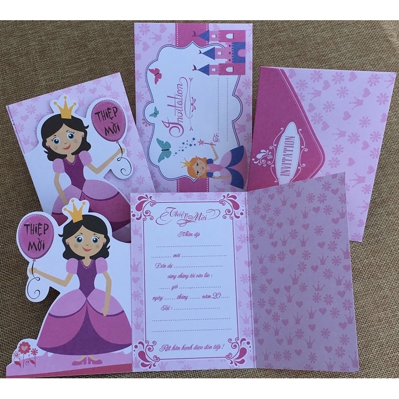 Combo of 20 3-card birthday invitations - handwritten | Shopee Singapore