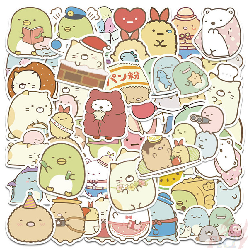 Sumikkogurashi - Series 04 SAN-X Sumikko Stickers 50Pcs/Set Waterproof ...