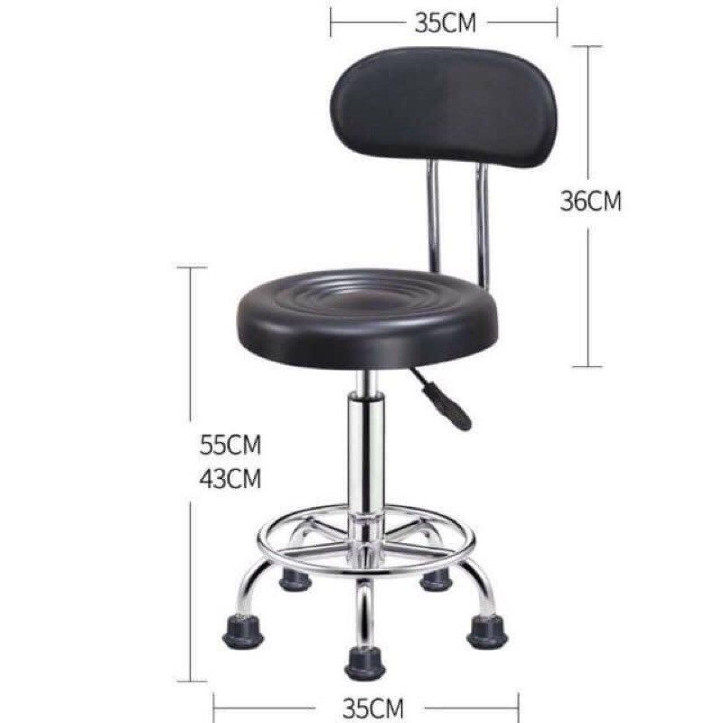 360 degree swivel chair, chair with backrest, chair without backrest ...