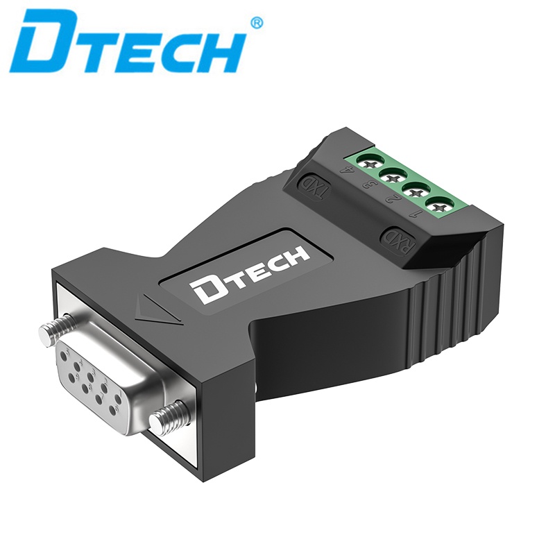 DTECH rs232 To rs485 Converter Passive Industrial Grade 232 485 Two-Way Transmission ...