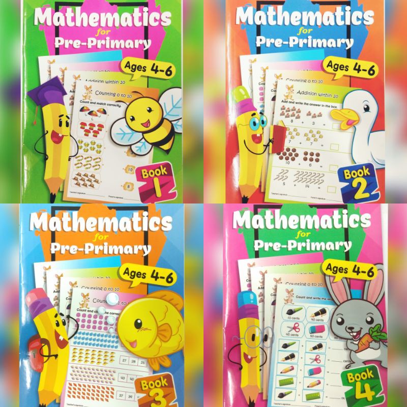 Mathematics for Pre - Primary ( PREschool ) ( matematik prasekolah ...