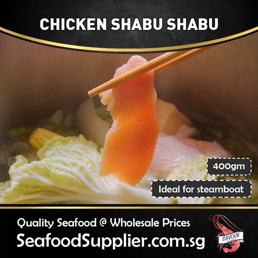 Chicken Shabu Shabu (400gm) (Savour Gourmet) | Shopee Singapore