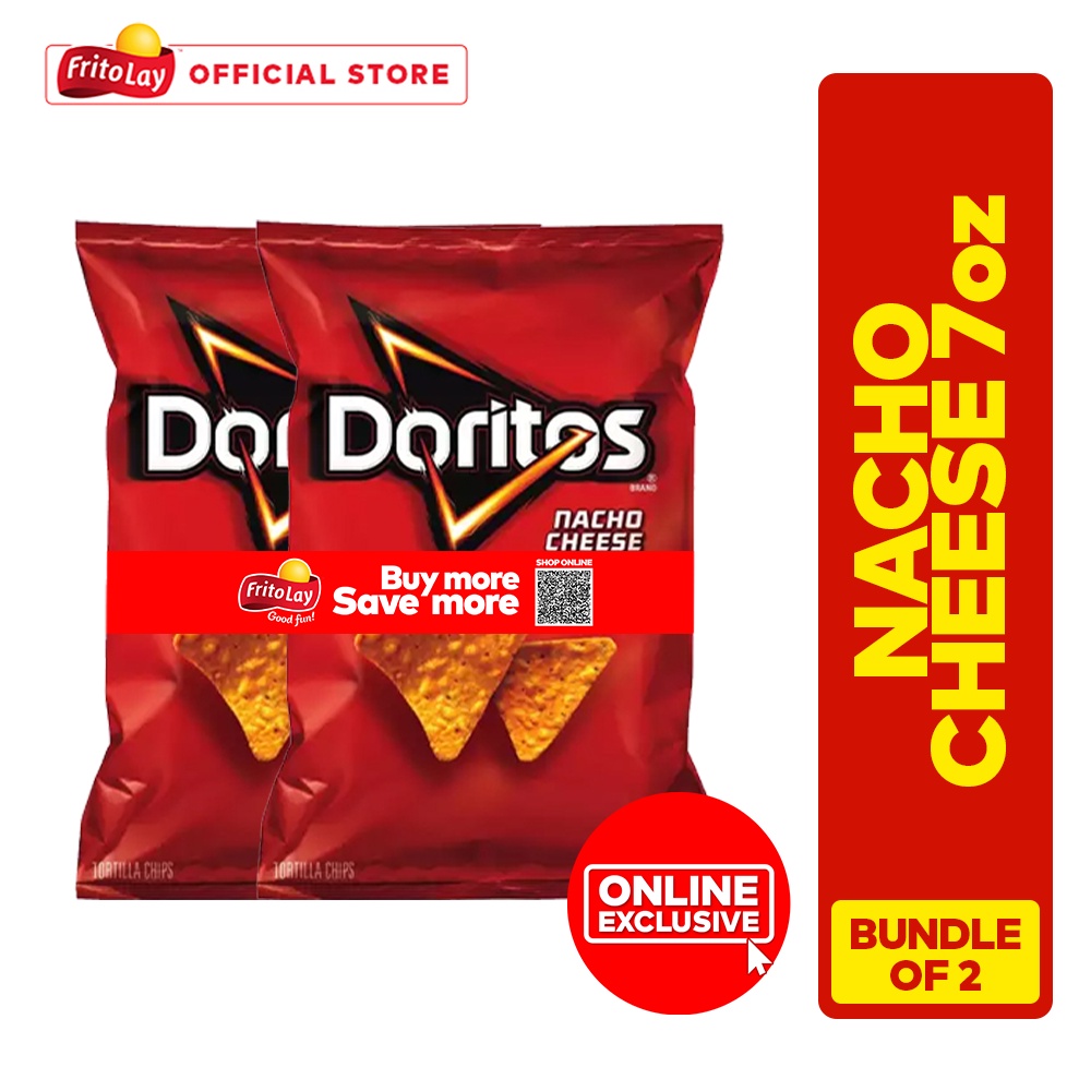 Doritos Nacho Cheese 7oz (Bundle of 2) | Shopee Singapore