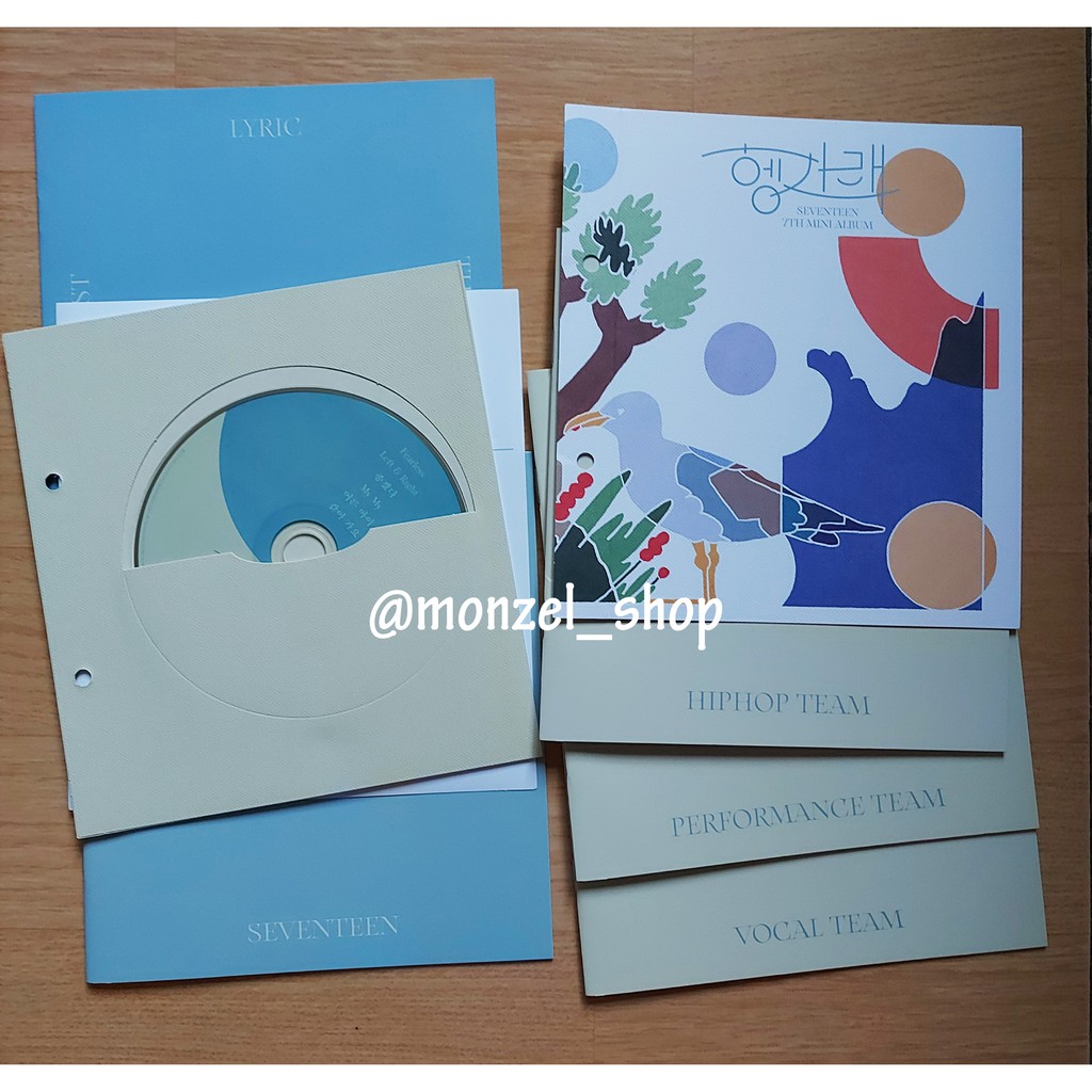 Seventeen / SVT - Henggarae DUL Ver Album Only + random poster (include ...