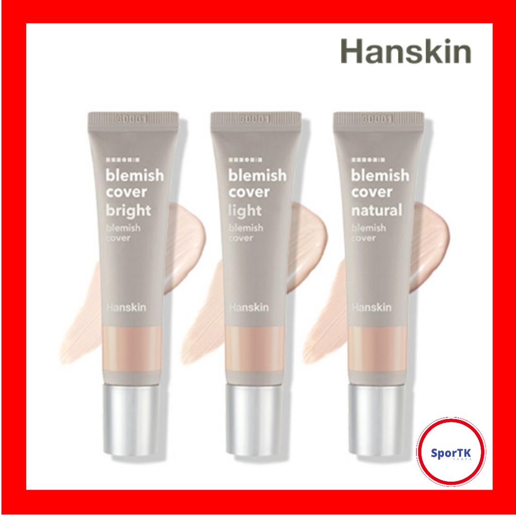 [HANSKIN] Blemish Cover Concealer 12g (Bright,Light,Natural) | Shopee ...