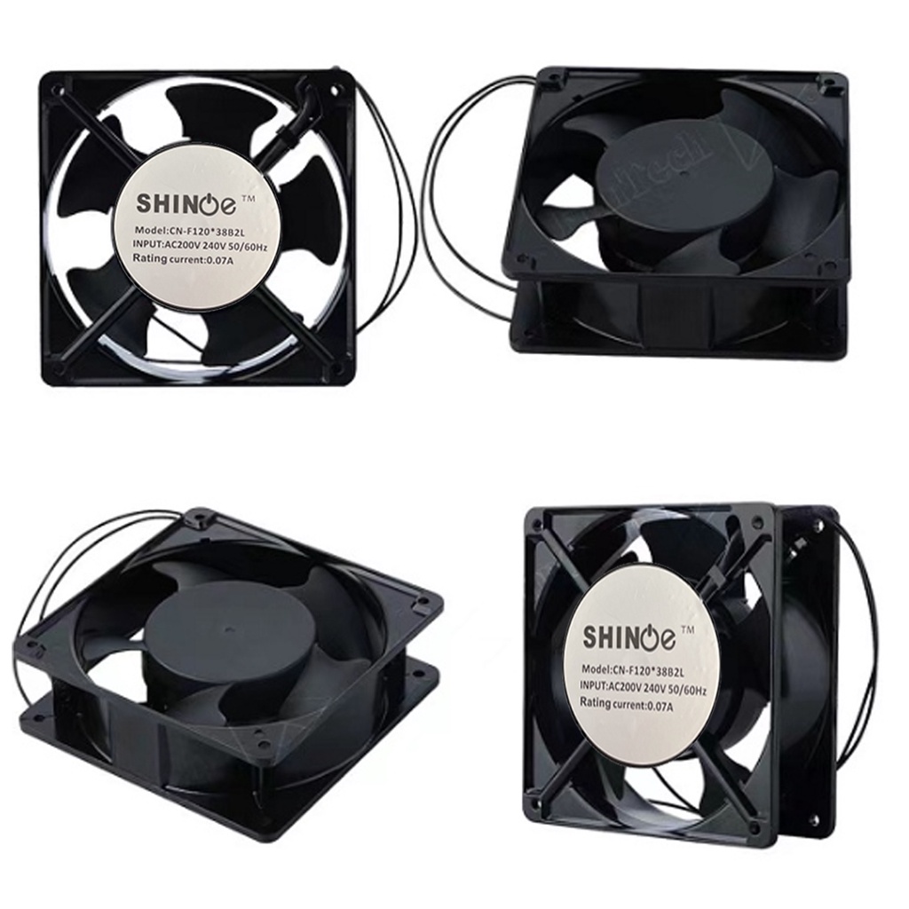 ATSSB Ventilation Fan For Server Rack Mount 12CM / 16CM 2 Wires Axial ...