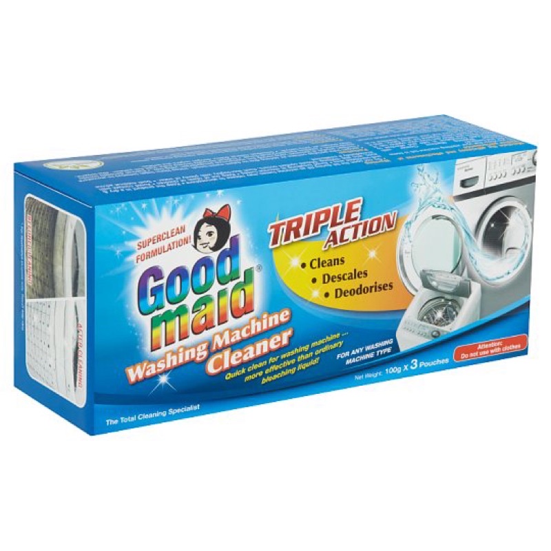 Good Maid Washing Machine Cleaner 3 Pouches x 100g | Shopee Singapore