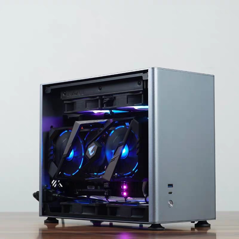 Jonsbo A4 computer case ver 1.1 Gray (Mini Tower/Gray) | Shopee Singapore