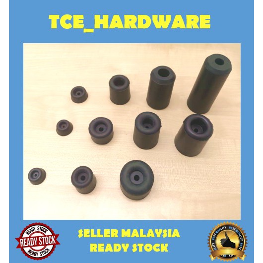 Black Rubber Stopper Door Stopper Bumper Stop Gate Door Prevent Slam ...